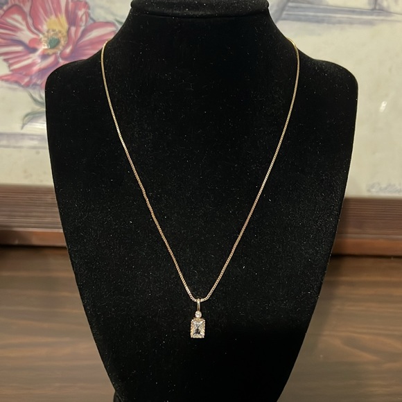 Jewelry | Rectangular Pendant Necklace | Poshmark